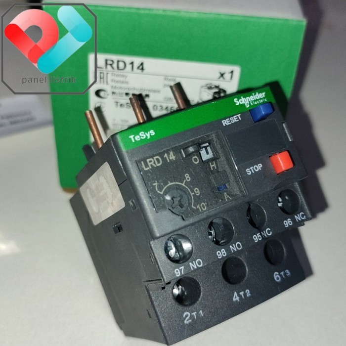 Jual SCHNEIDER LC1D THERMAL OVERLOAD RELAY LRD14 | Shopee Indonesia