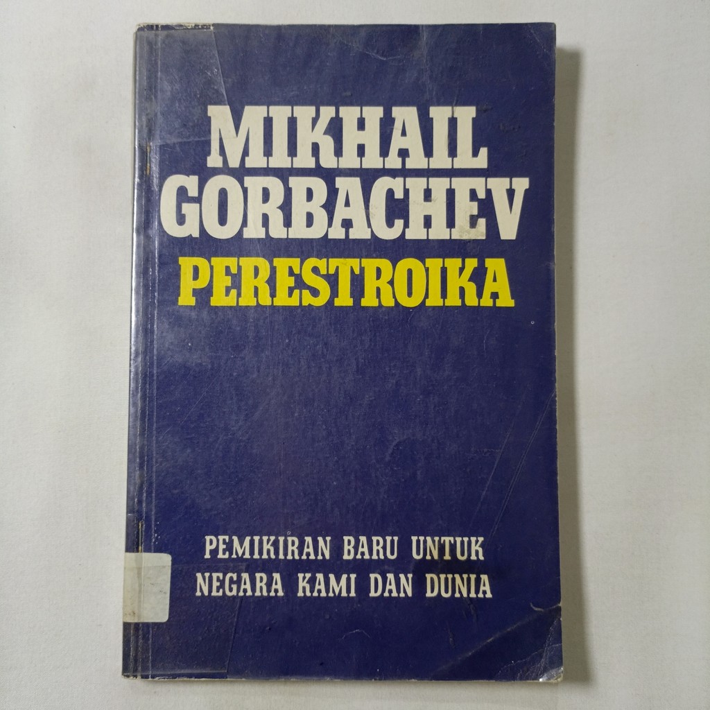 Jual Buku Perestroika Pemikiran Baru untuk Negara Kami dan Dunia ...