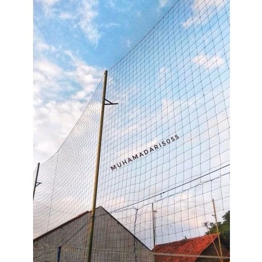 Jual A89LP (6x12m) 2mm jaring penghalang lapangan voly jaring pagar ...