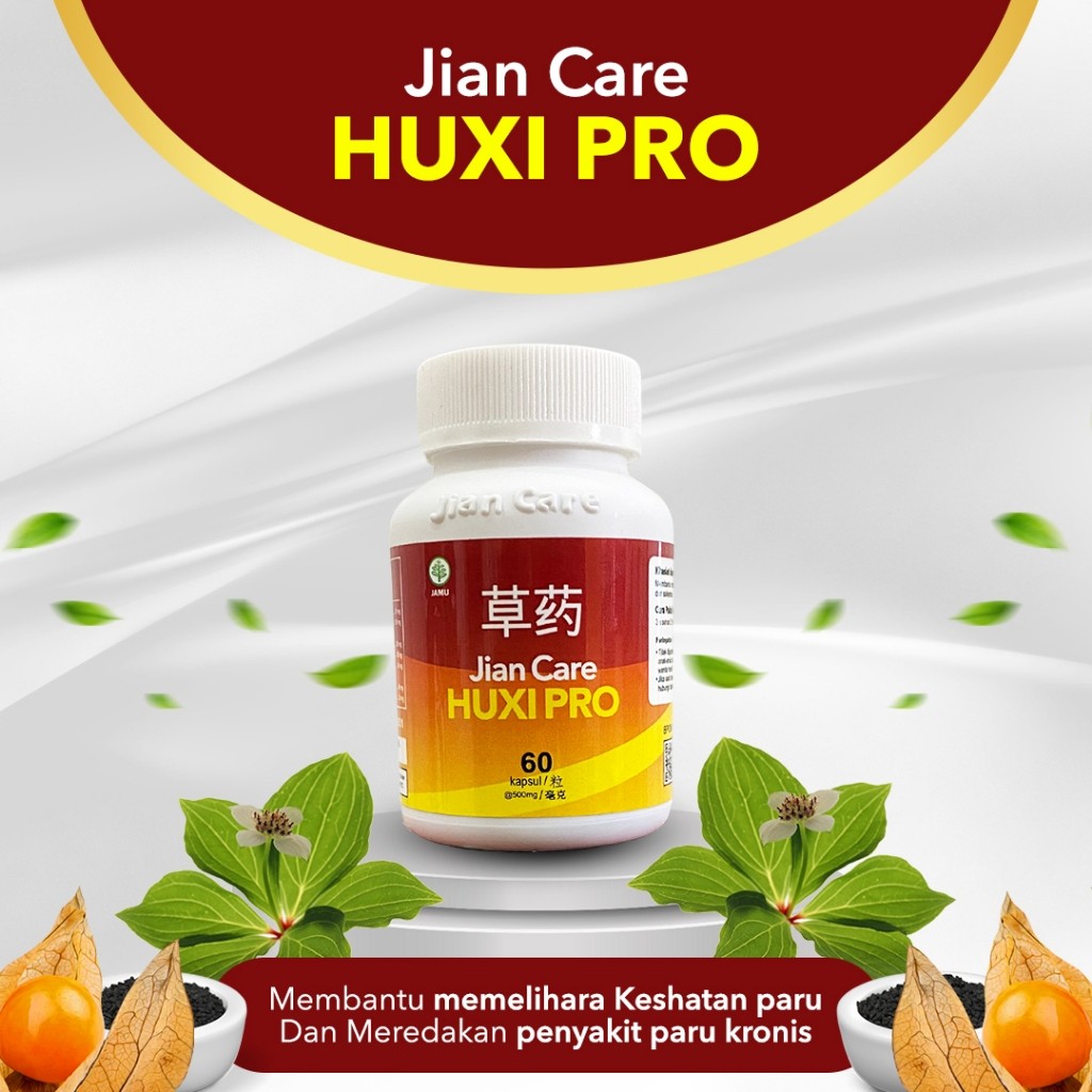 Jual Jian Care HUXI PRO - Herbal Atasi Masalah Pernafasan, Batuk Menahun, Asma, TBC ORIGINAL ...