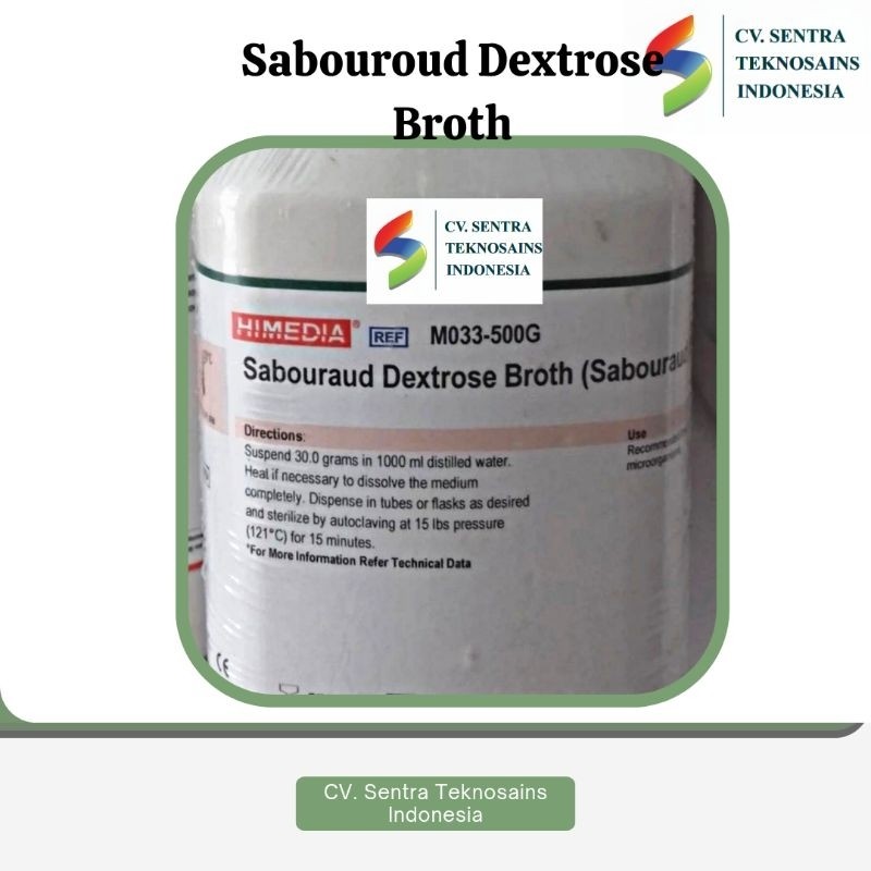 Jual SDB / Sabouroud Dextrose Broth / Sabouraud Dextrose Broth (10 gr ...