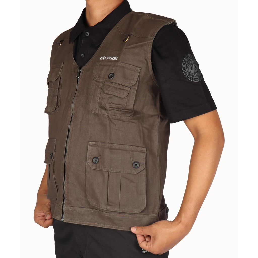 Jual RIGI Rompi Riding / Rompi Motor / Rompi Touring Vest Anti Angin ...