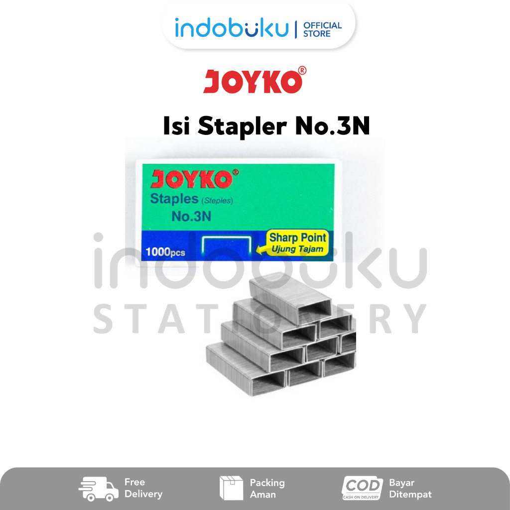 Jual Isi Staples Joyko/ Refill Stapler Joyko NO.3N | Shopee Indonesia