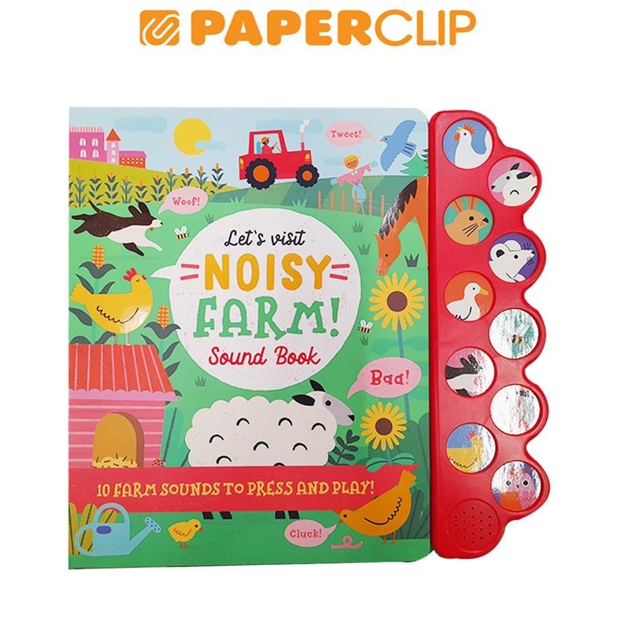 Jual LET'S VISIT NOISY FARM SOUND BOOK | Shopee Indonesia