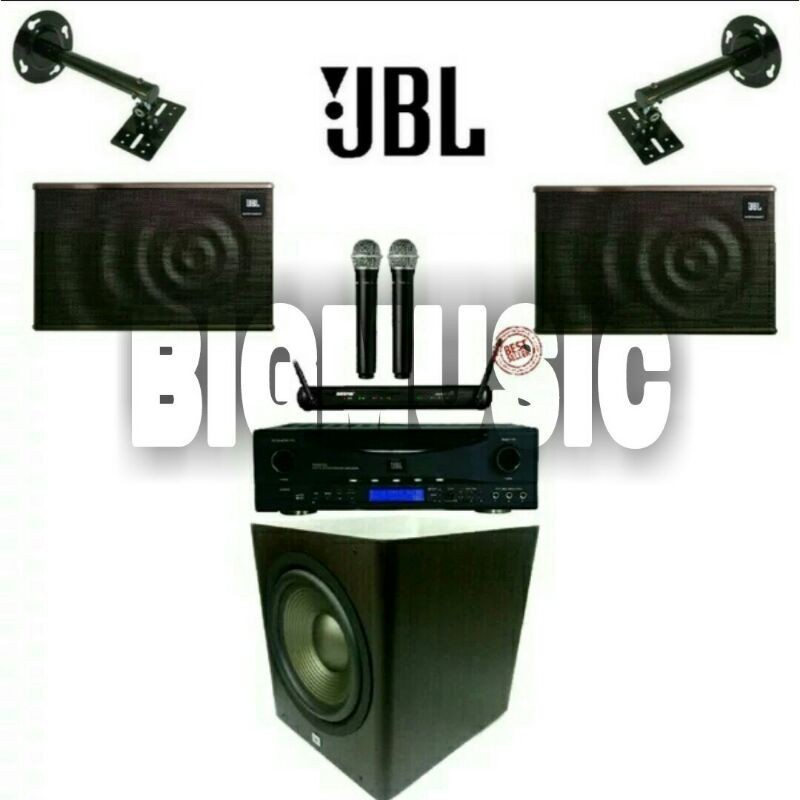 Jual Paket Karaoke JBL RMA 220A - MK10PAK ORIGINAL 10 inch Subwoofer 12 ...