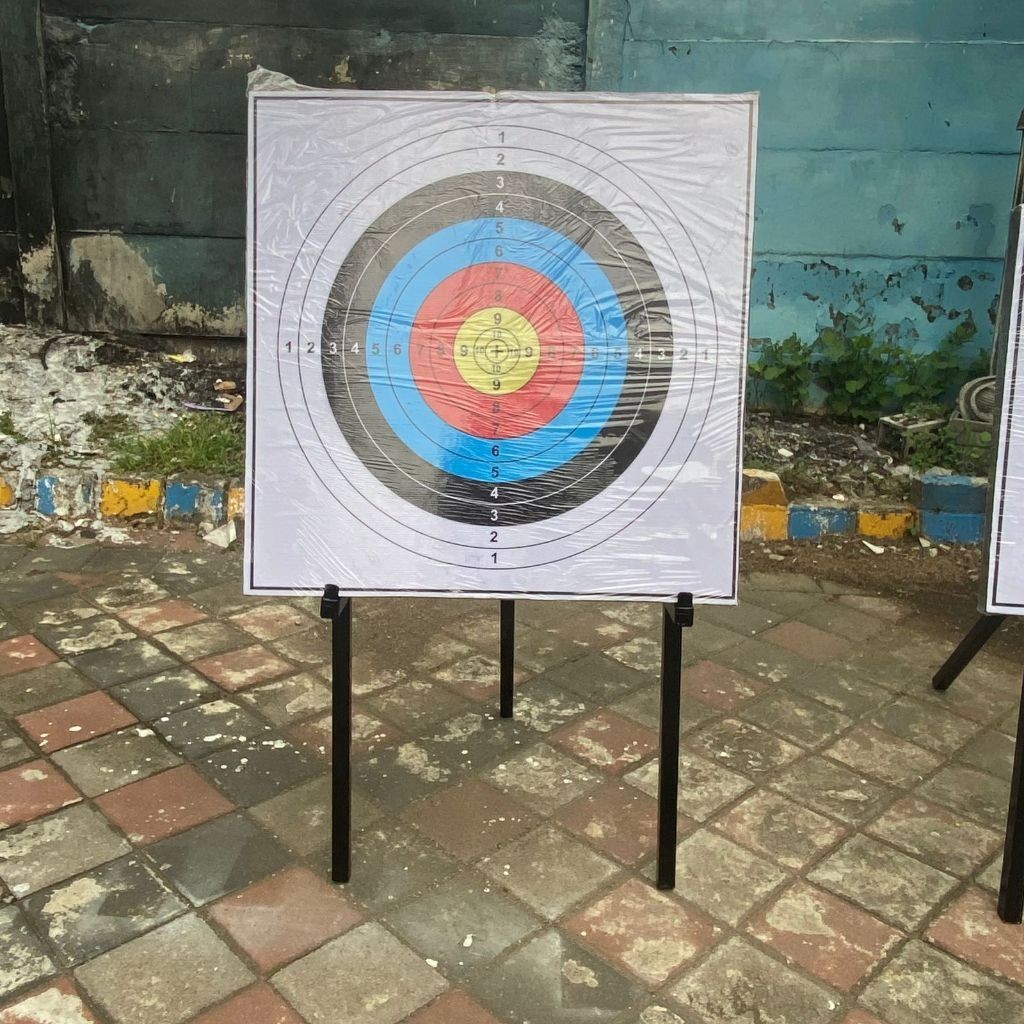 Jual PAKET STAND + BANTALAN UK 60X60 TEBAL 10CM KOMPLIT FACE TARGET ...