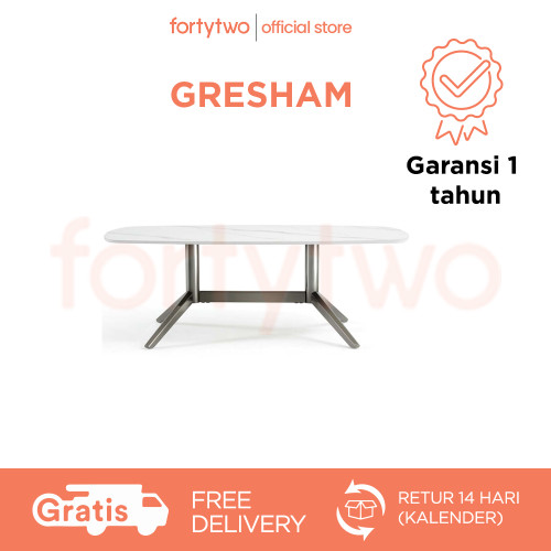 Jual Fortytwo Meja Tamu Minimalis Gresham Meja Cafe - Ukuran 1.1 Meter ...