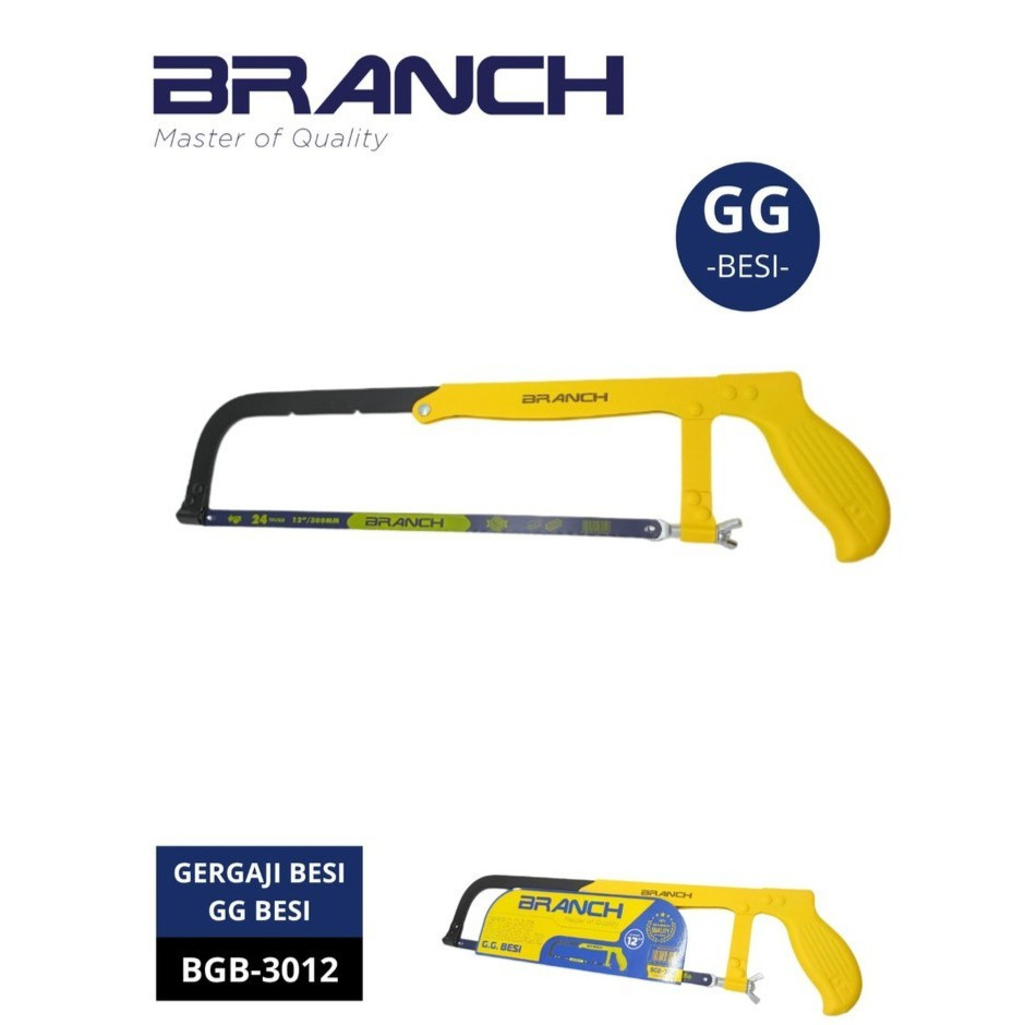 Jual BRANCH Gergaji Besi Gagang Besi 12 Inch BGB-3012 | Shopee Indonesia
