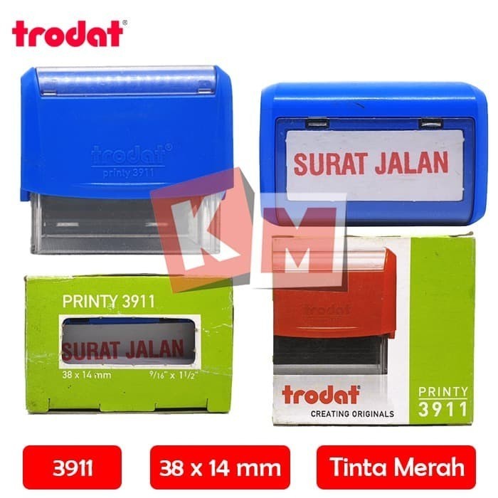Jual Stempel Warna Otomatis Trodat Printy 3911 SURAT JALAN | Shopee Indonesia