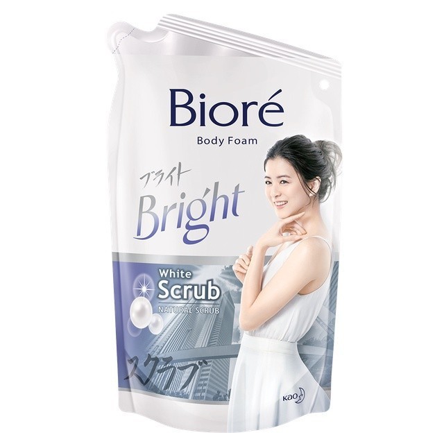 Jual BIORE BRIGHT BF WHITE SCRUB RF 380ML | Shopee Indonesia