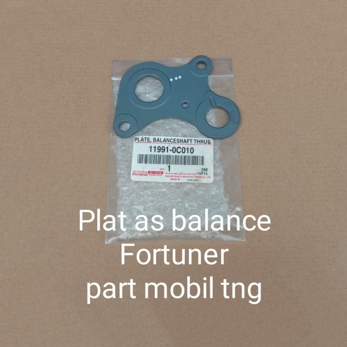 Jual Plate Balance Shaft As Balance Toyota Fortuner Bensin 11991-0c010 ...