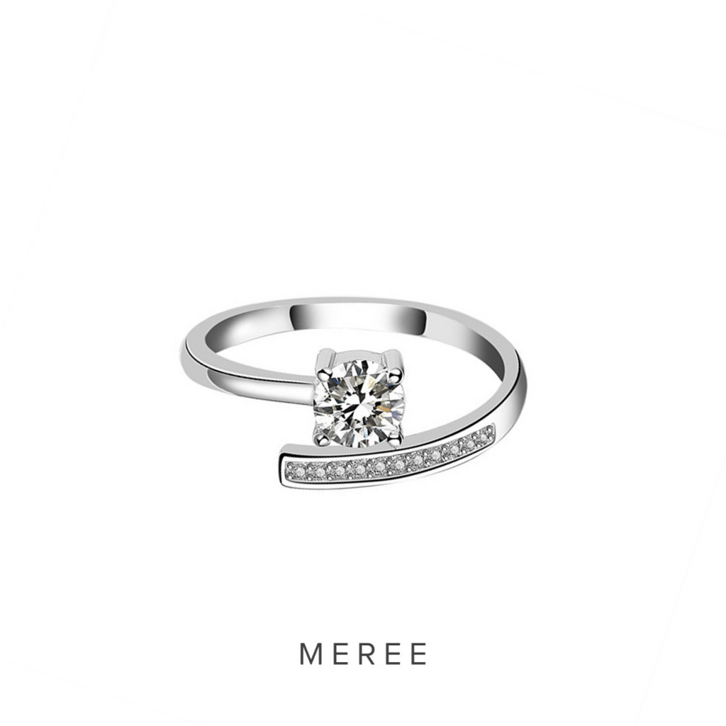 Jual Meree - Andrea Spiral Ring Sterling Silver Cincin Wanita Anti ...