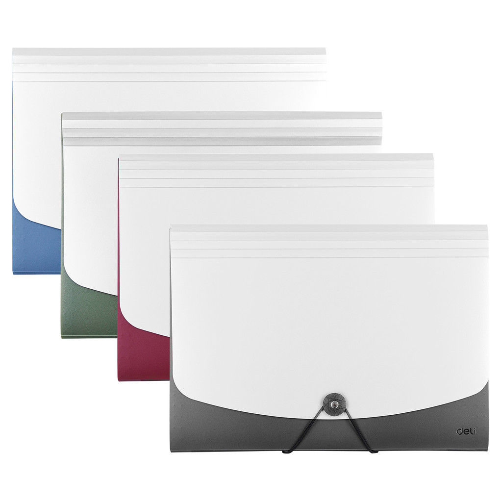 Jual Deli | Map Dokumen (Expanding File) | 7 Pocket | A4 | 38151 ...
