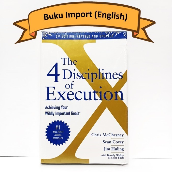Jual Buku Import The 4 Disciplines Of Execution Chris Mc Chesney