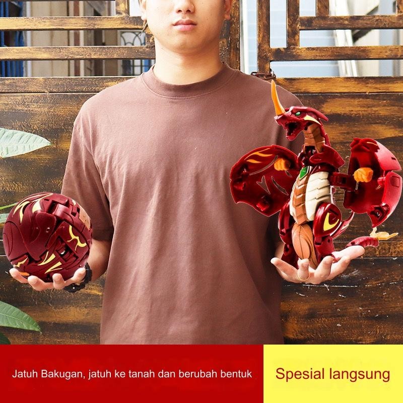 Jual Mainan Deformasi/Mesin Berubah Bola Naga King/Transformasi ...