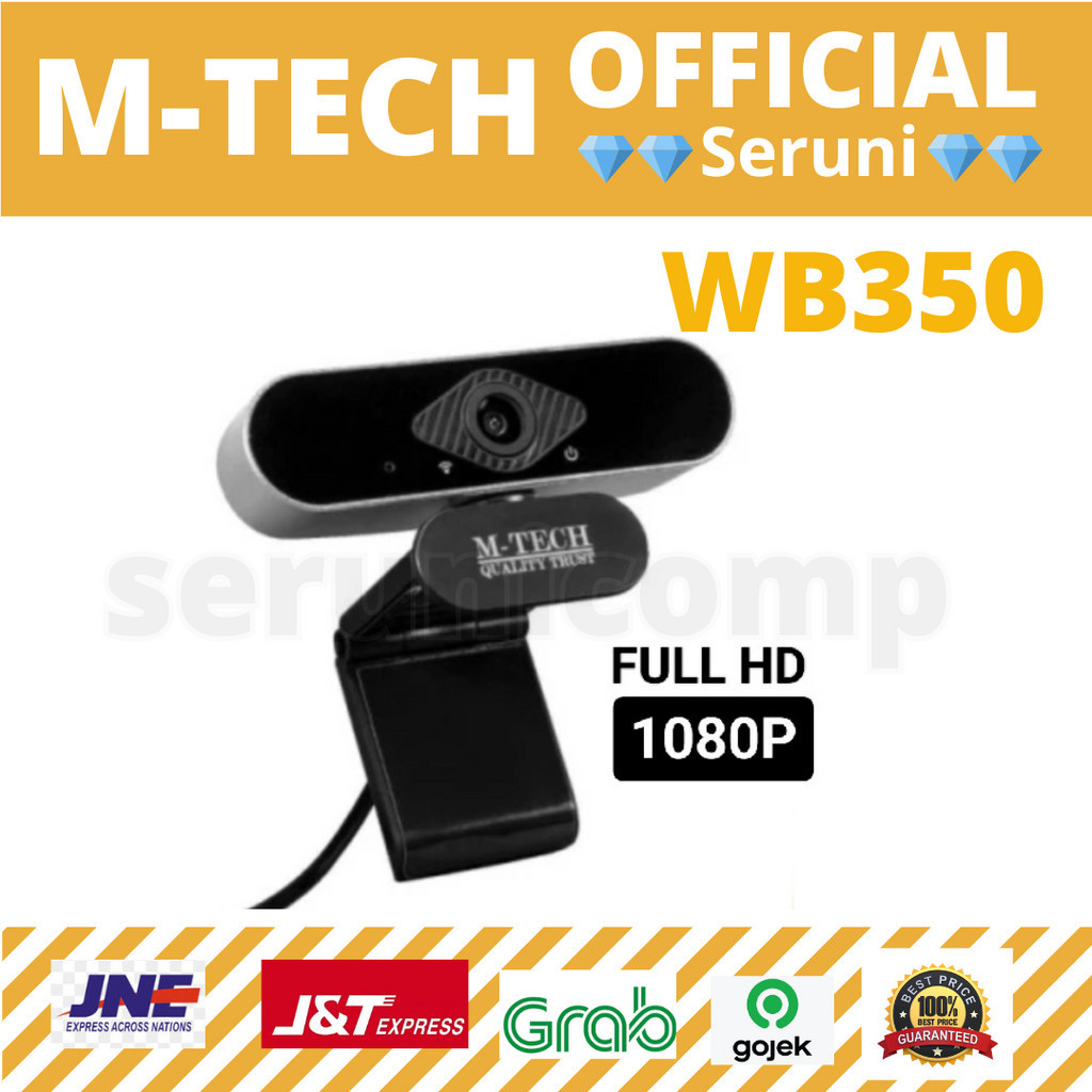 Jual M-TECH WB350 CAMERA WEBCAM 1080P FULL HD | Shopee Indonesia