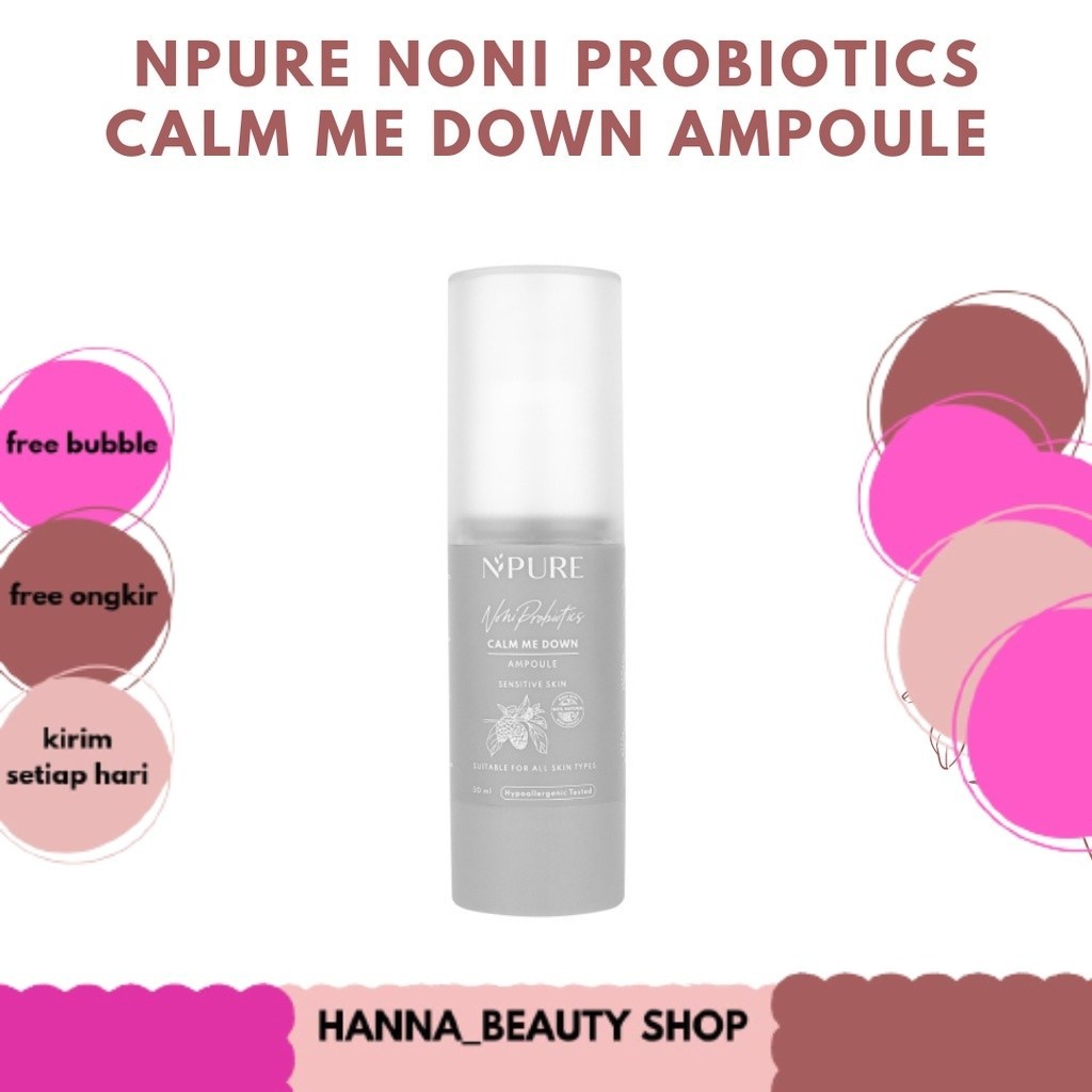 Jual NPURE NONI PROBIOTICS CALM ME DOWN AMPOULE 30ml | Shopee Indonesia