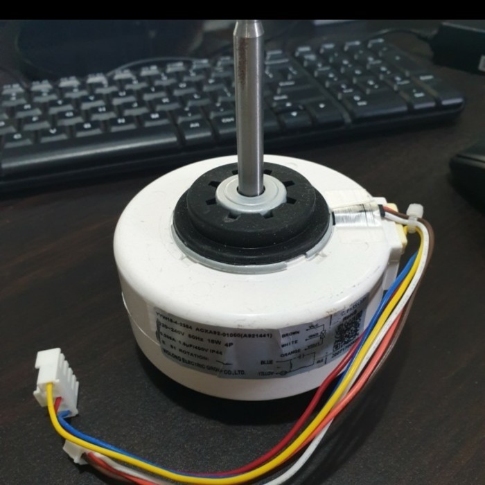 Jual Fan motor indoor ac panasonic original YYW 18-4 2384 ACX A92 ...