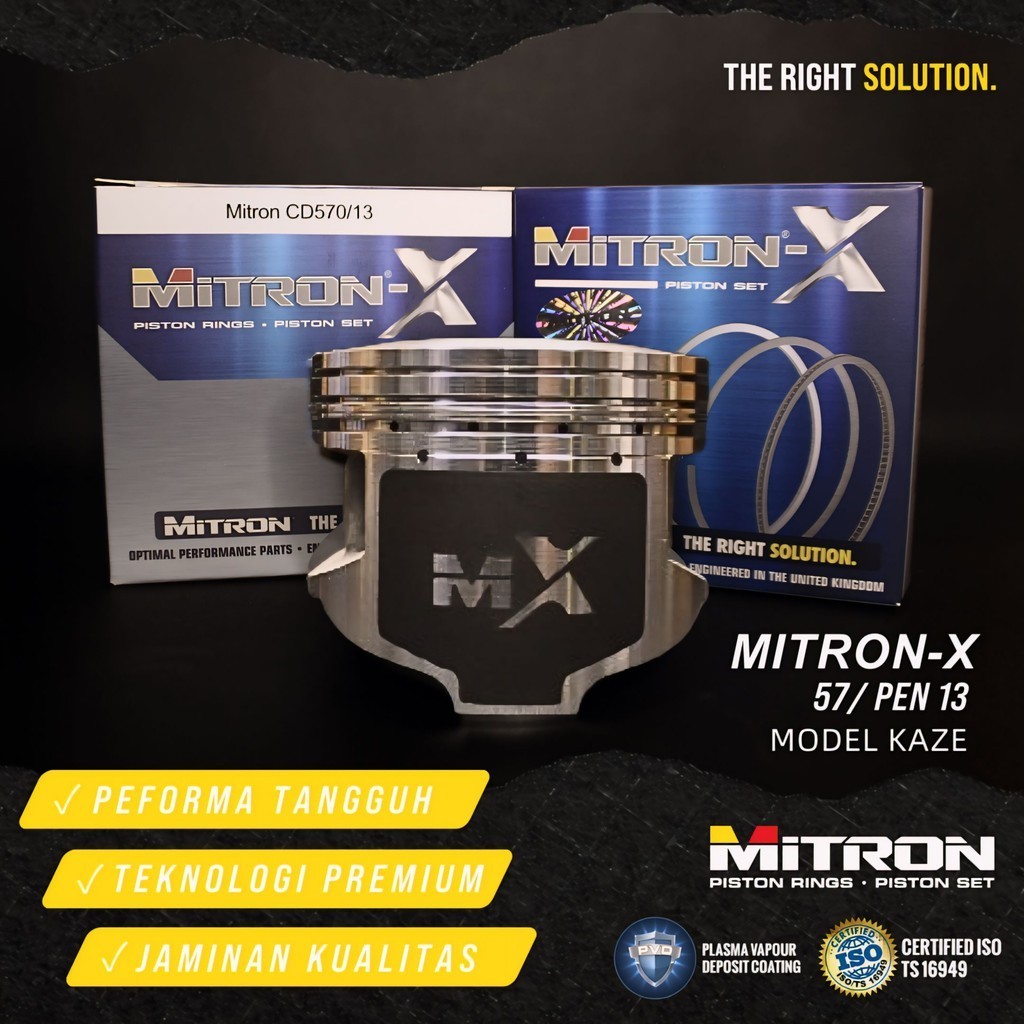 Jual Piston Kit Mitron X 57 Pen 13 (Kaze) | Shopee Indonesia