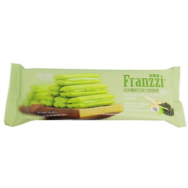 Jual FRANZZI MATCHA CHOCOLATE COOKIES 70G | Shopee Indonesia