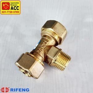 Jual Rifeng Tee Drat Luar 3/4 x 1/2 (T1620 x 1/2M x 1620) | Shopee ...