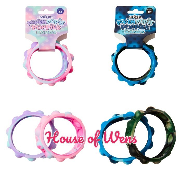 Jual SMIGGLE POPEM POPIT POPPIES BANDS ORIGINAL - GELANG POP IT ...