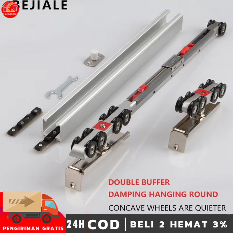 Jual 1.6/1.8/2.1 meter Rel Lemari / Rel Timbul SD 380 Pintu Lemari Geser Sliding / Geser Panjang ...