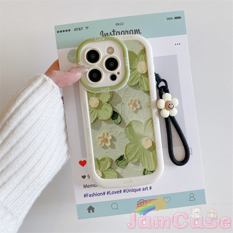 Jual case iPhone 15 Bunga-bunga yang indah Casing ponsel cocok untuk ...