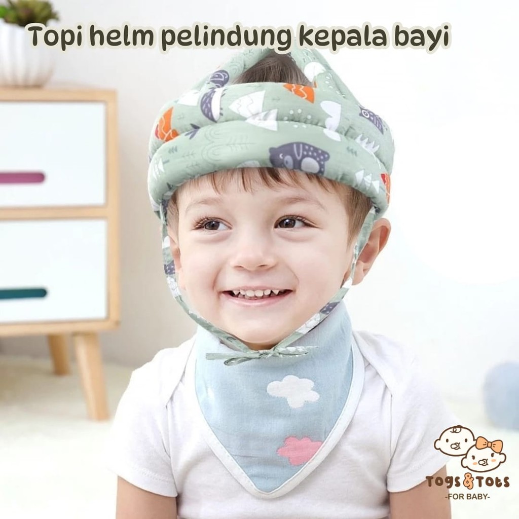 Jual ( OTH623 / OTH1239 / OTH1242 ) Topi Helm Pelindung Kepala Bayi ...