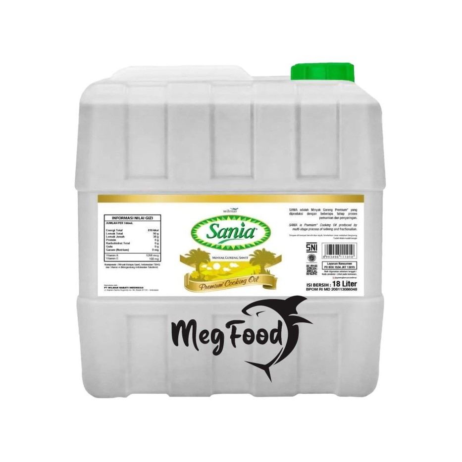 Jual Minyak Goreng Sania Jerigen 18 Liter | Shopee Indonesia