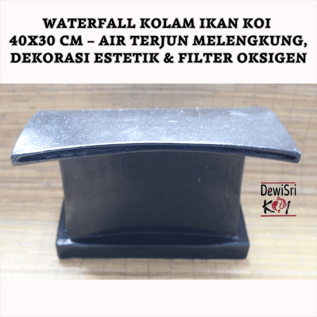 Jual Waterfall Kolam Ikan Koi 40x30 cm – Air Terjun Melengkung ...