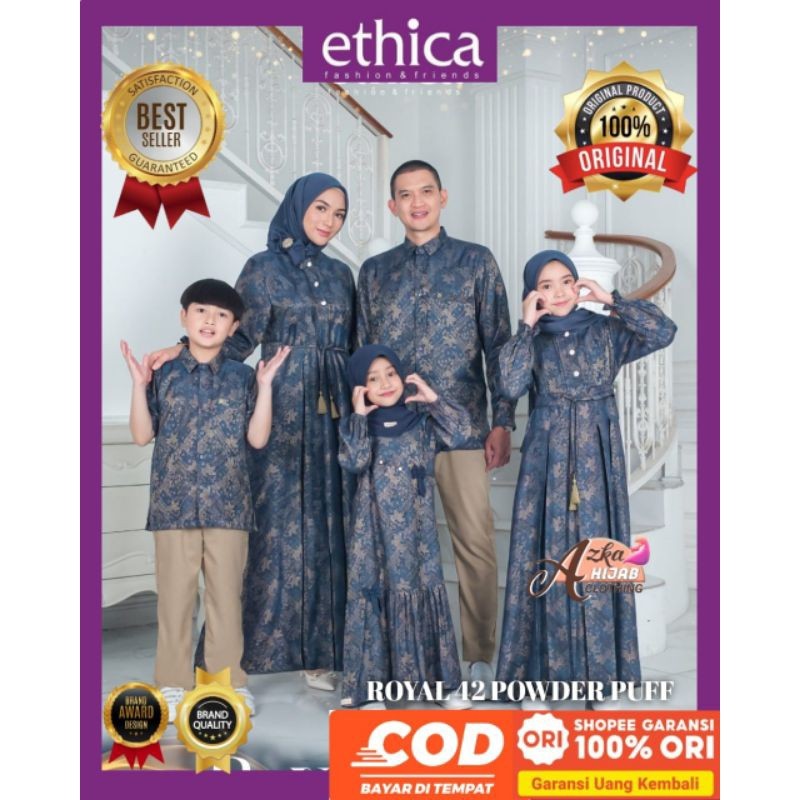 Jual [BIG SALE] SARIMBIT ETHICA TERBARU 2025 ROYAL 42 POWDER PUFF ETHICA ORIGINAL / SARIMBIT ...