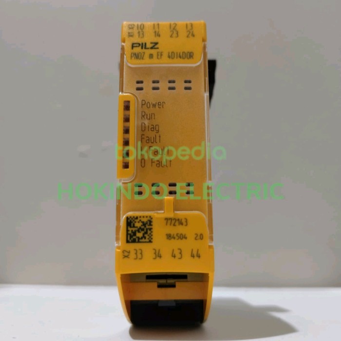 Jual PILZ 772143 PNOZ m EF 4DI4DOR SEFETY RELAY INPUT/OUTPUT MODULE ...