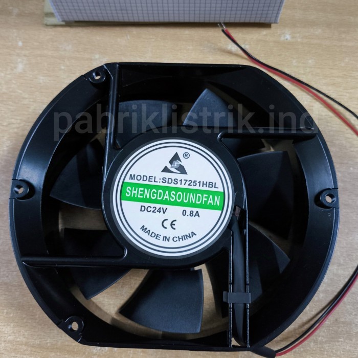 Jual JP5822 Cooling fan kipas panel 6 inch oval 172 x 150 x 51 mm 24V ...