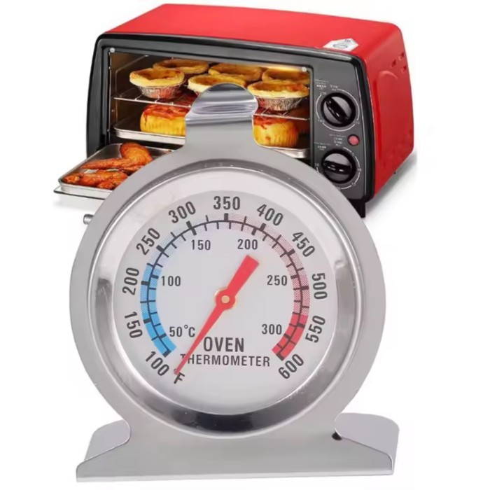 Jual Thermometer Oven Dapur Stainless Steel Analog Termometer Peralatan ...