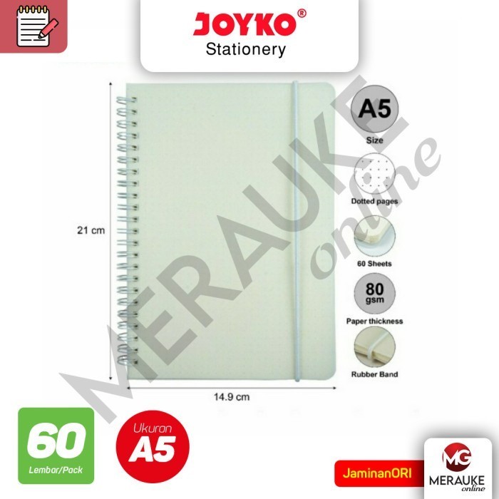 Jual JOYKO Buku Catatan / Notebook JK-700 A5 | Shopee Indonesia