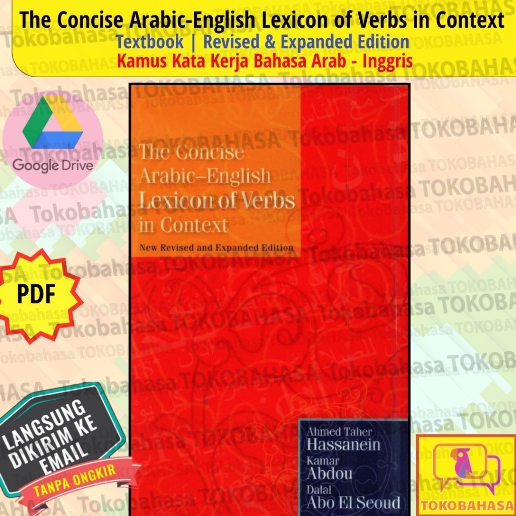 Jual [file] The Concise Arabic-English Lexicon of Verbs in Context | Revised & Expanded Edition ...