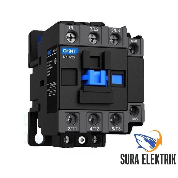 Jual Contactor Kontaktor CHINT NXC-25 NXC25 220V 3P 11kW | Shopee Indonesia