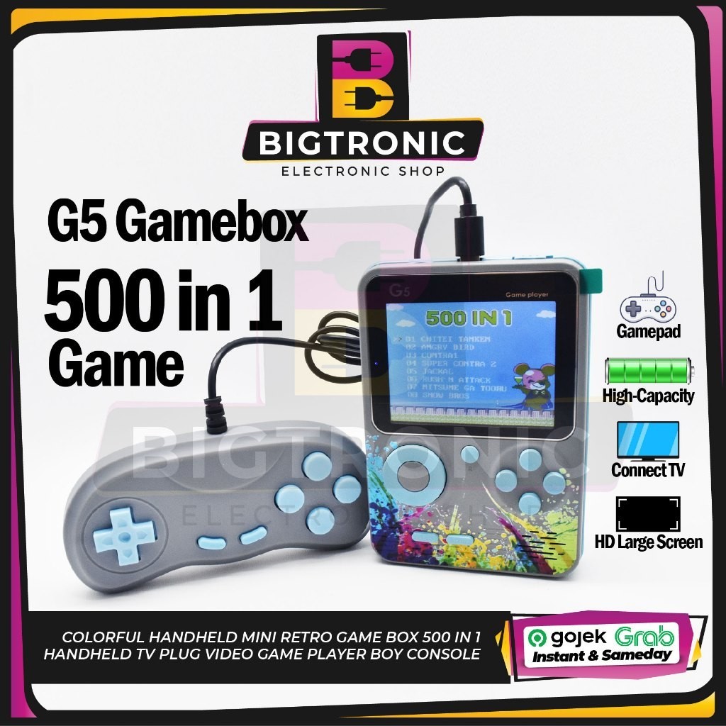 Jual Gameboy 500 game Nintendo Console Portable Bisa Konek TV 500 game ...