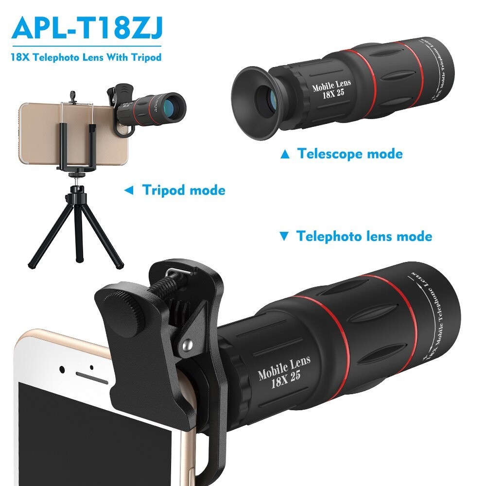 Jual HP Lensa 18x25 Tele HP Kamera Universal Telezoom 28X Handphone ...