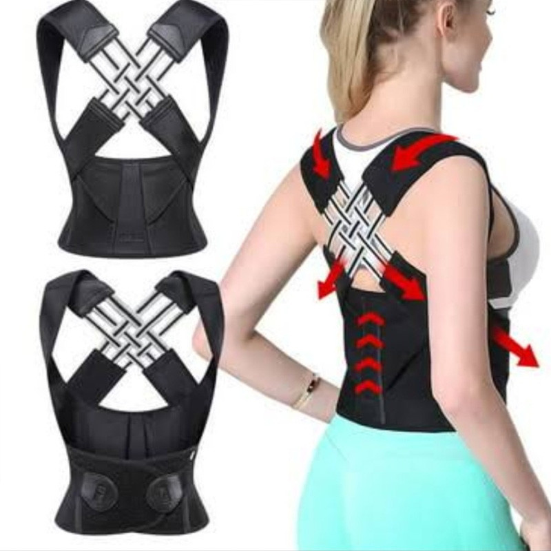 Jual Back Brace Alat Terapi Penegak Korset Punggung Posture Corrector Back Support NEW Babaka ...