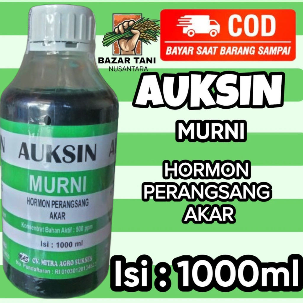 Jual [ BTN ] AUKSIN Murni Hormon Perangsang Akar tanaman isi 1000ml ...