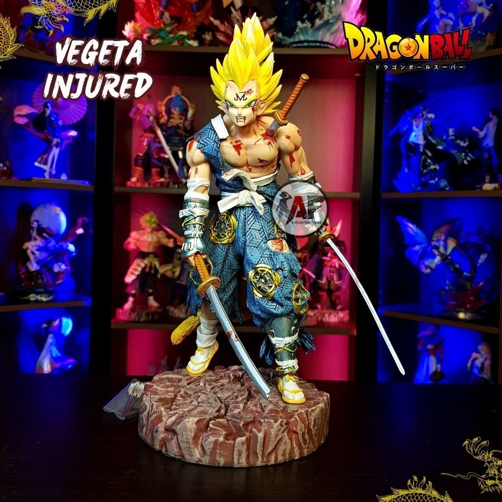 Jual Statue Dragon Ball Samurai Series Lucky Kay LK design recast Goku ...