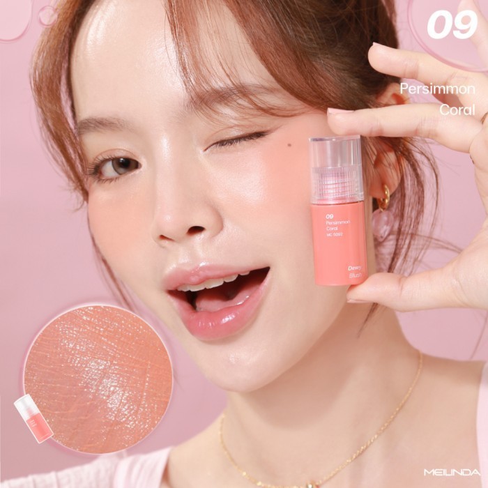 Jual (NEW) -MEILINDA DEWY BLUSH | Extraordinary Liquid Blush On - 09 ...