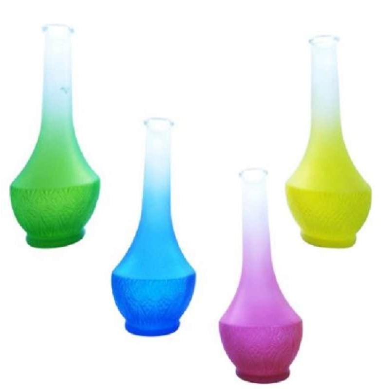 Jual Vas Bunga kaca mini Pot Kaca Bening Tinggi 18 cm - MS | Shopee ...