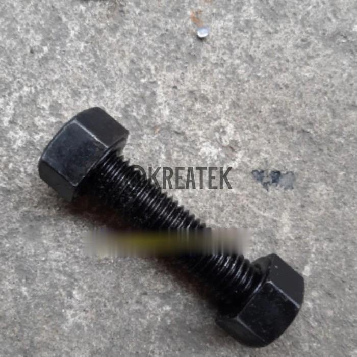 Jual Stud Bolt and Nut 5/8 x 3 inch B7 2H | Shopee Indonesia