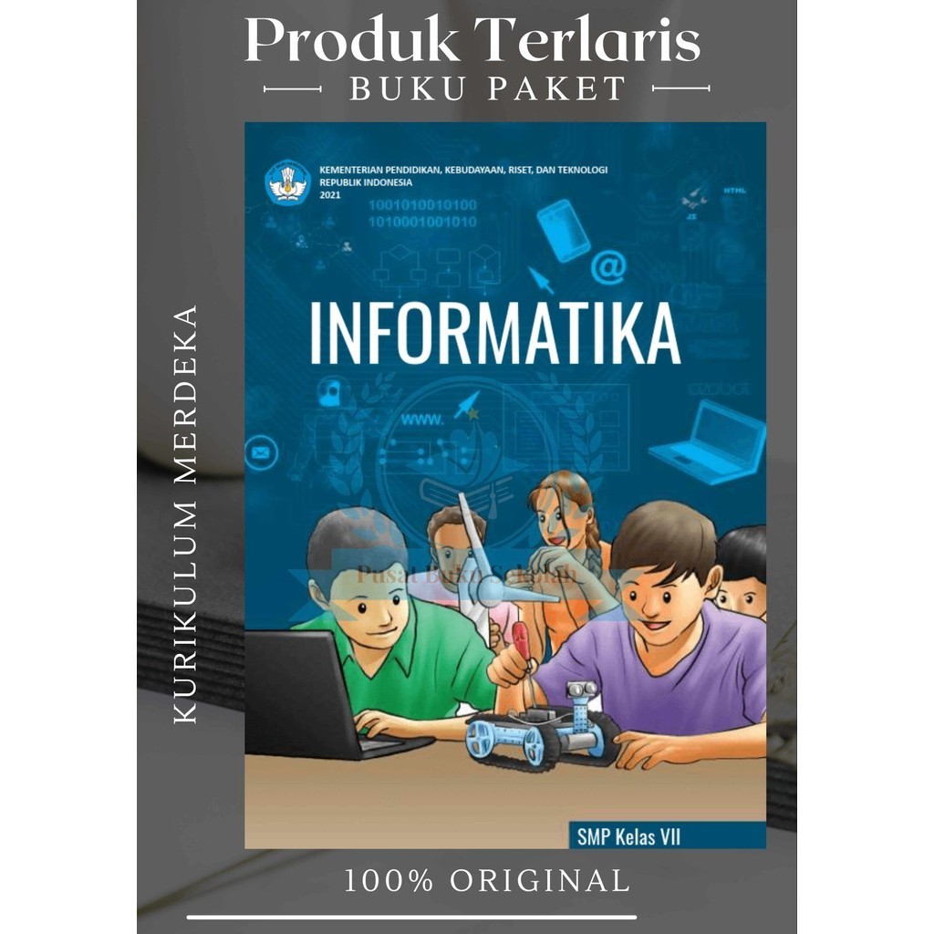 Jual Buku Paket Siswa Informatika Kelas 7 SMP Kurikulum Merdeka Terbaru 2024 | Shopee Indonesia