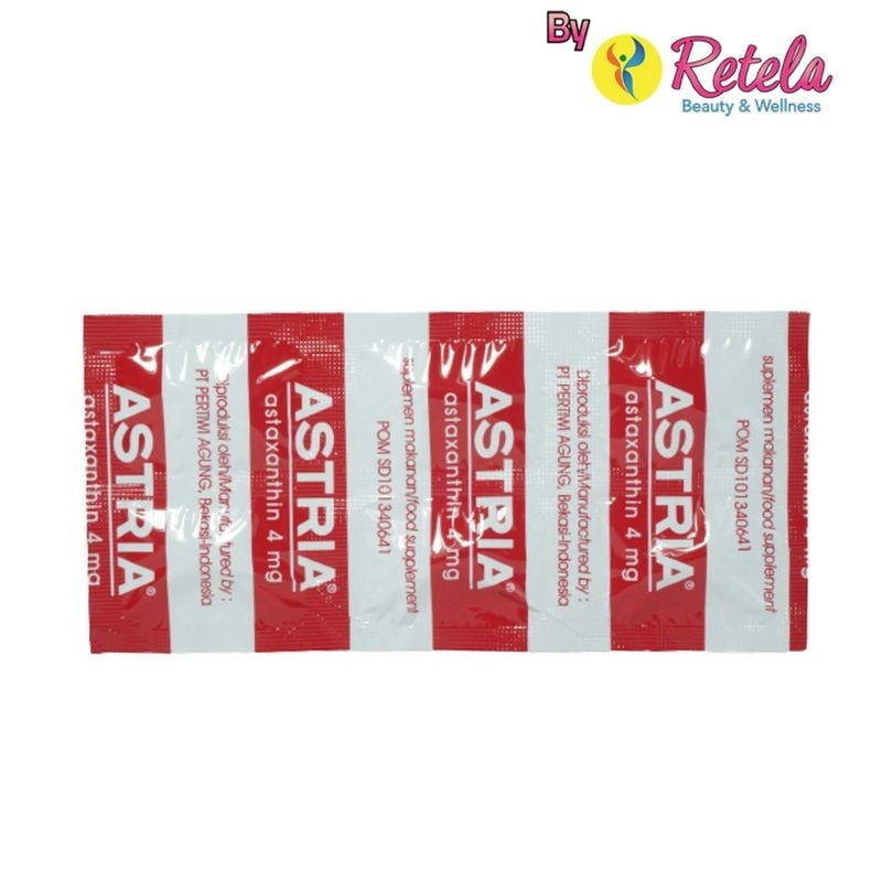 Jual ASTRIA ASTAXANTHIN 4MG BOX 12 KAPSUL | Shopee Indonesia