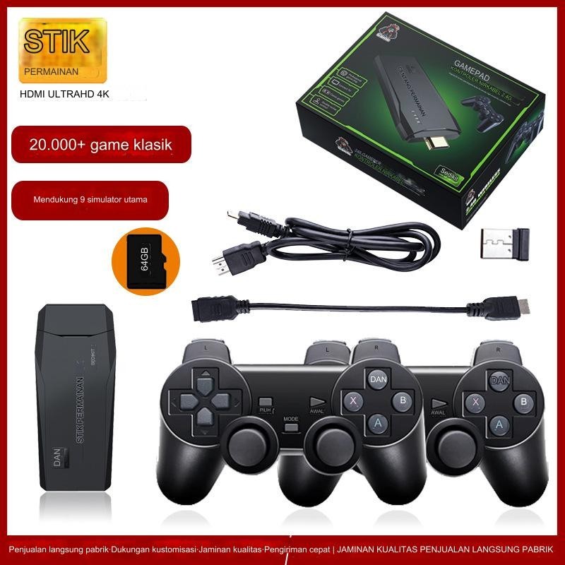Jual Konsol Game M8/HDMI Konsol Game TV Rumah 4K Definisi Tinggi Retro ...