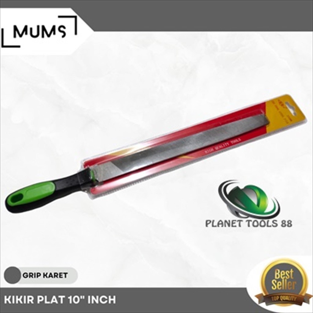 Jual PT88-Alat Kikir Besi Plat Kasar Gepeng Gagang Karet Fitter Flat ...